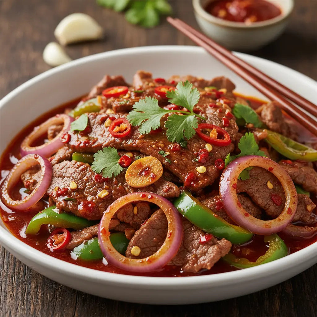 Stir Fried Chili Pepper Beef – Jok’n’Al Wellness Pantry